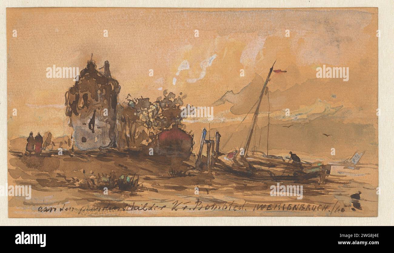 River drawing pencil hi-res stock photography and images - Alamy