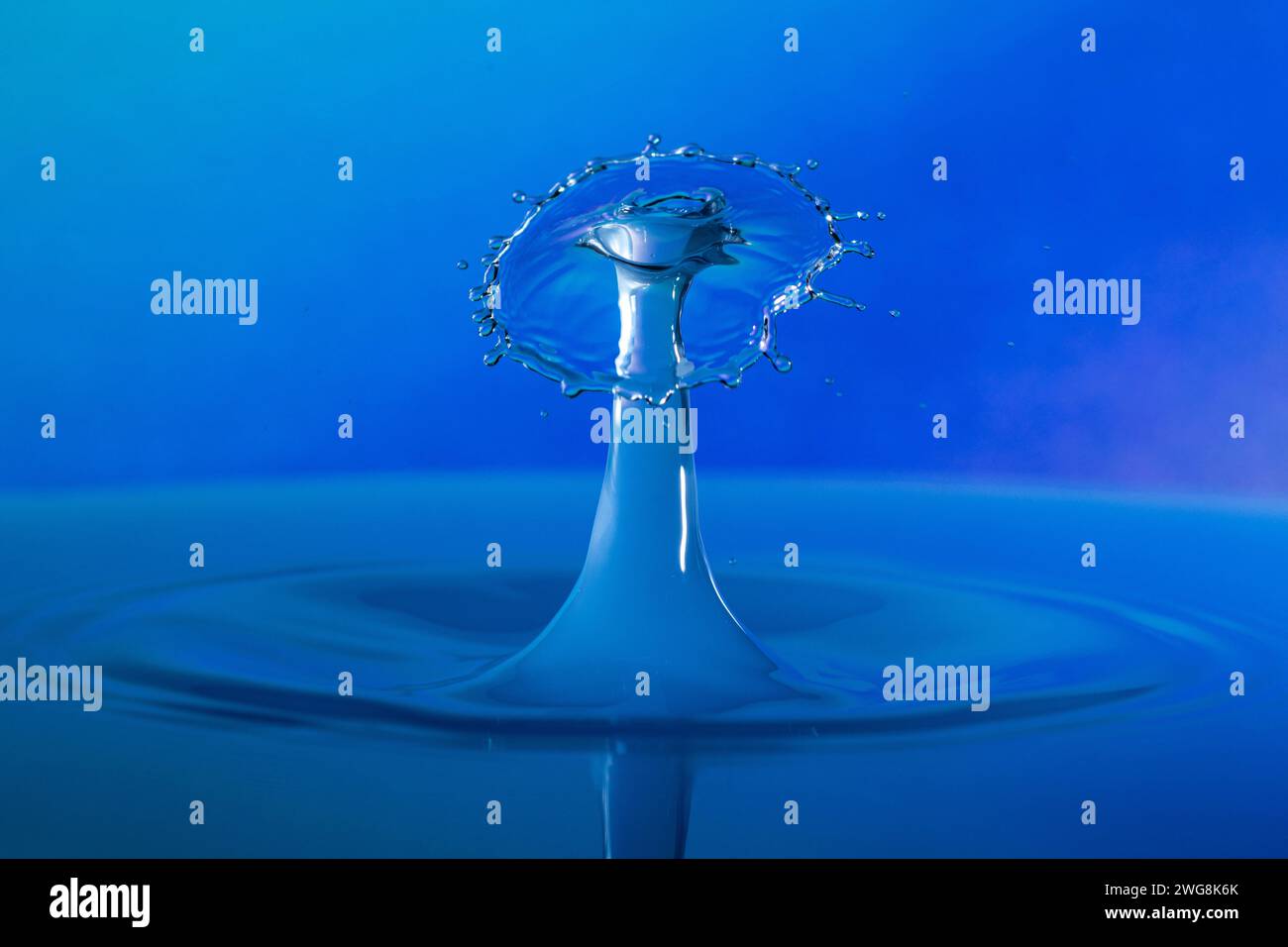 Abstract, splash art water drop collision photography Stock Photo - Alamy