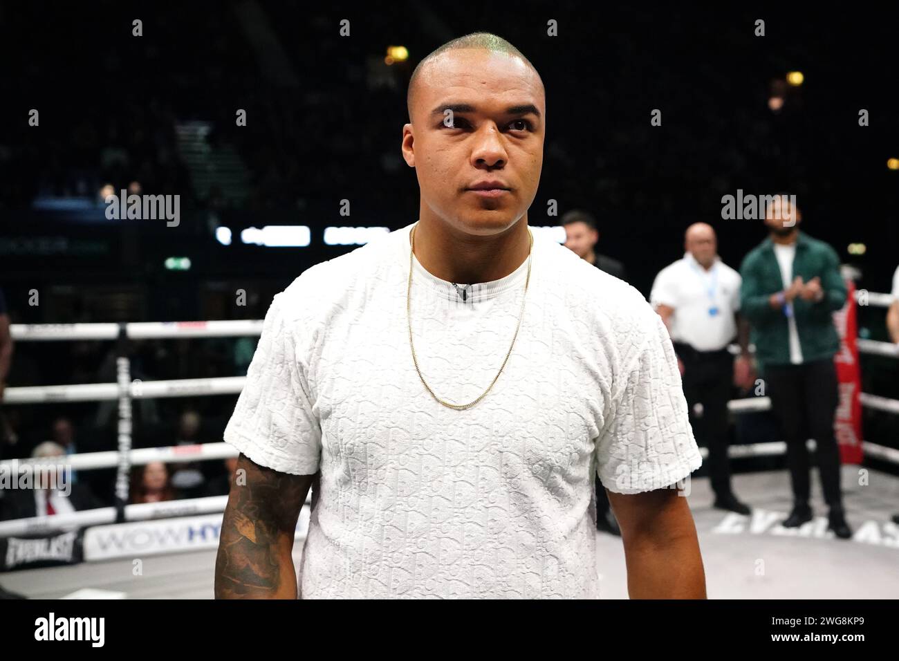 Boxers Fabio Wardley after announcing he will compete against Frazer ...