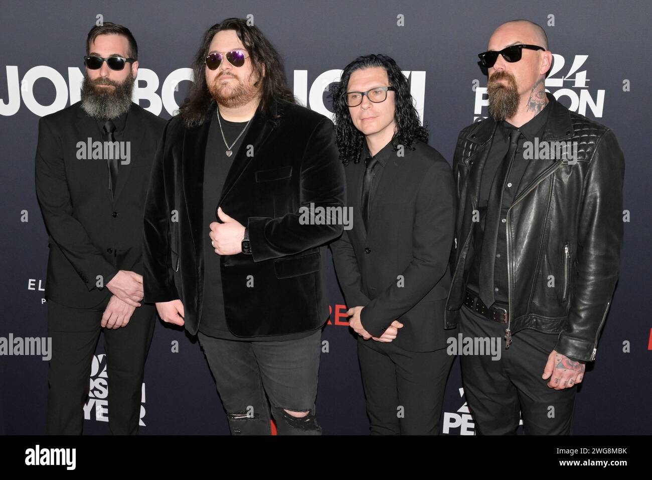 Los Angeles, California, USA. 02nd Feb, 2024. Wolfgang Van Halen with ...