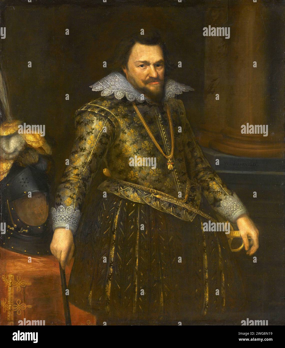 Philip William by Michiel Jansz. van Mierevelt Stock Photo - Alamy
