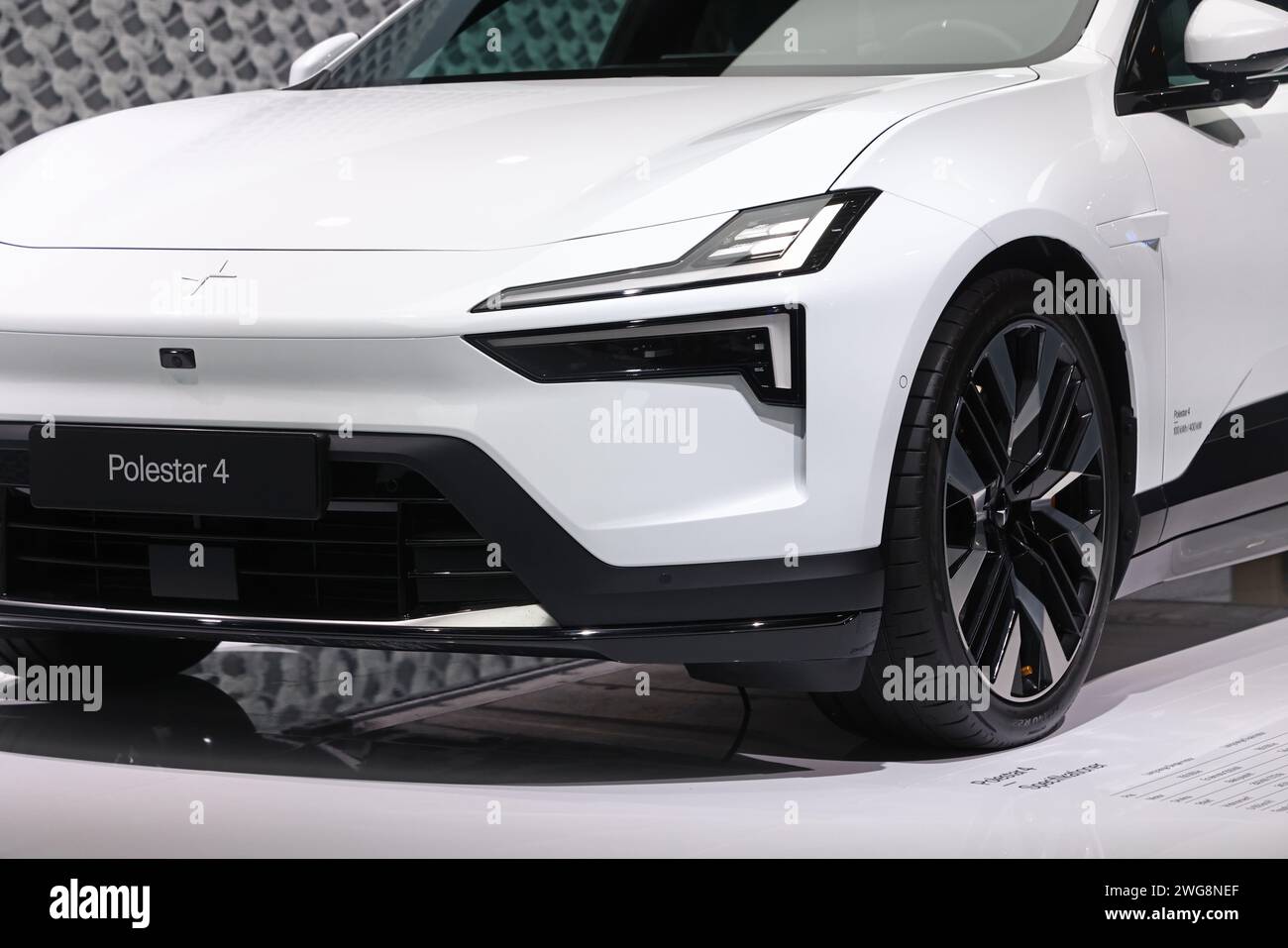Polestar 4 presentation during Friday's press screening during Europe's ...