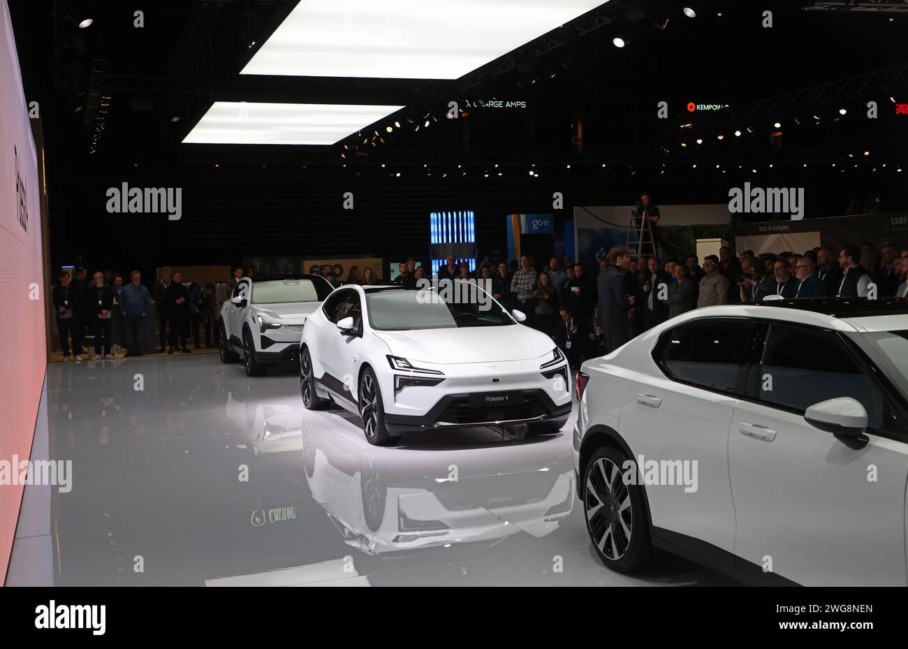 Polestar 4 presentation during Friday's press screening during Europe's ...