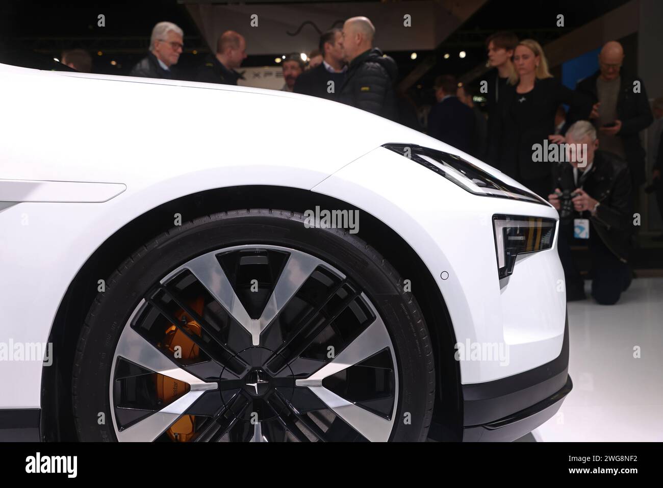 Polestar 4 presentation during Friday's press screening during Europe's ...