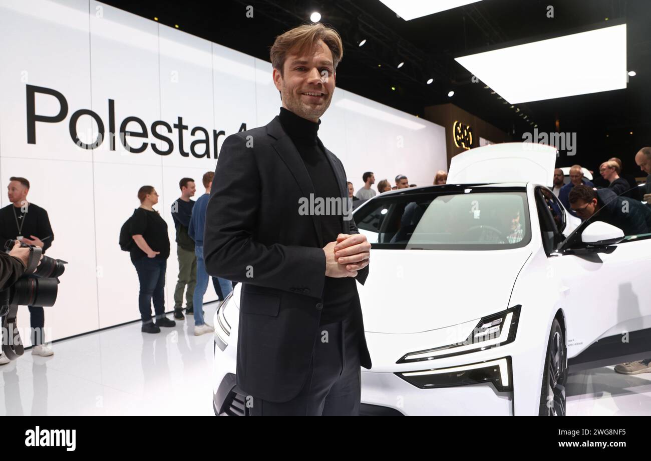 Polestar 4 presentation during Friday's press screening during Europe's ...