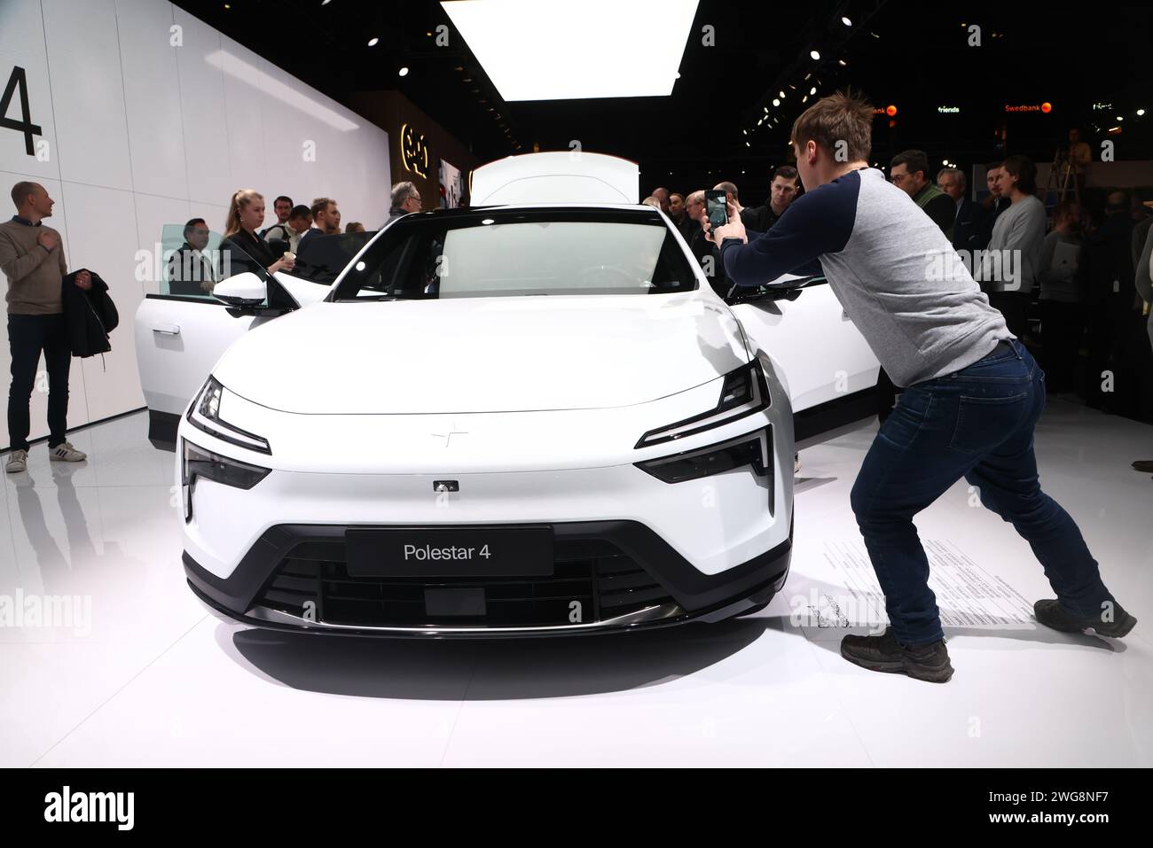 Polestar 4 presentation during Friday's press screening during Europe's ...