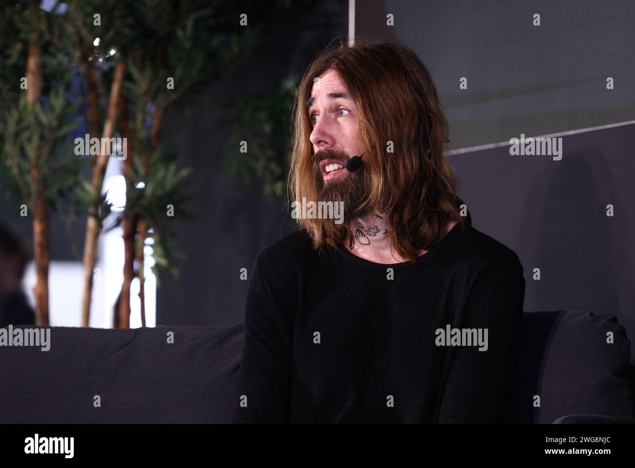 Micael Dahlen, professor and author, during Friday's press screening ...