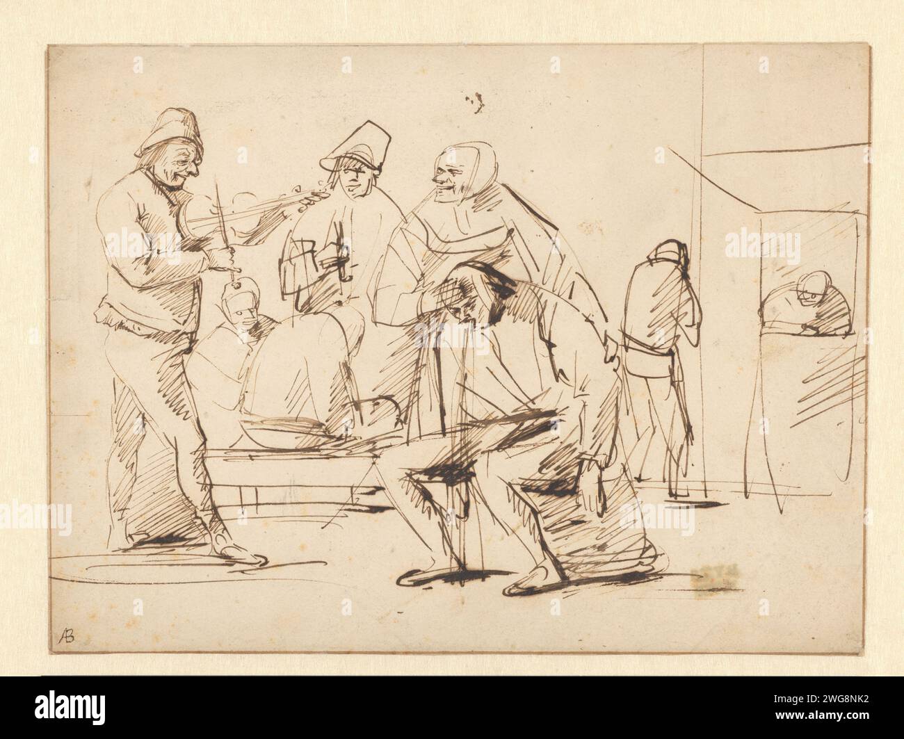 Vomiting figures hi-res stock photography and images - Alamy