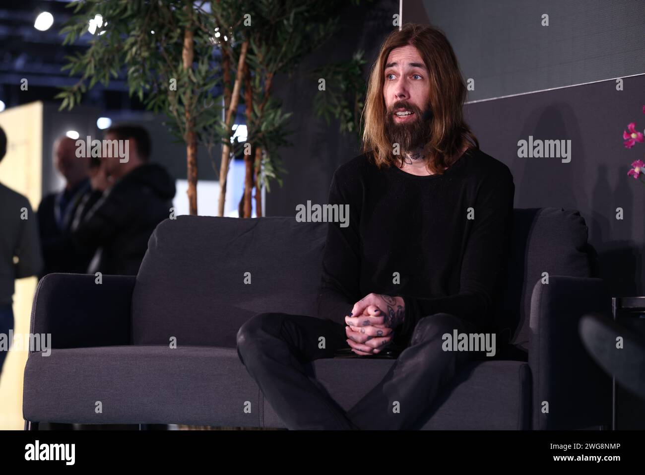 Micael Dahlen, professor and author, during Friday's press screening ...