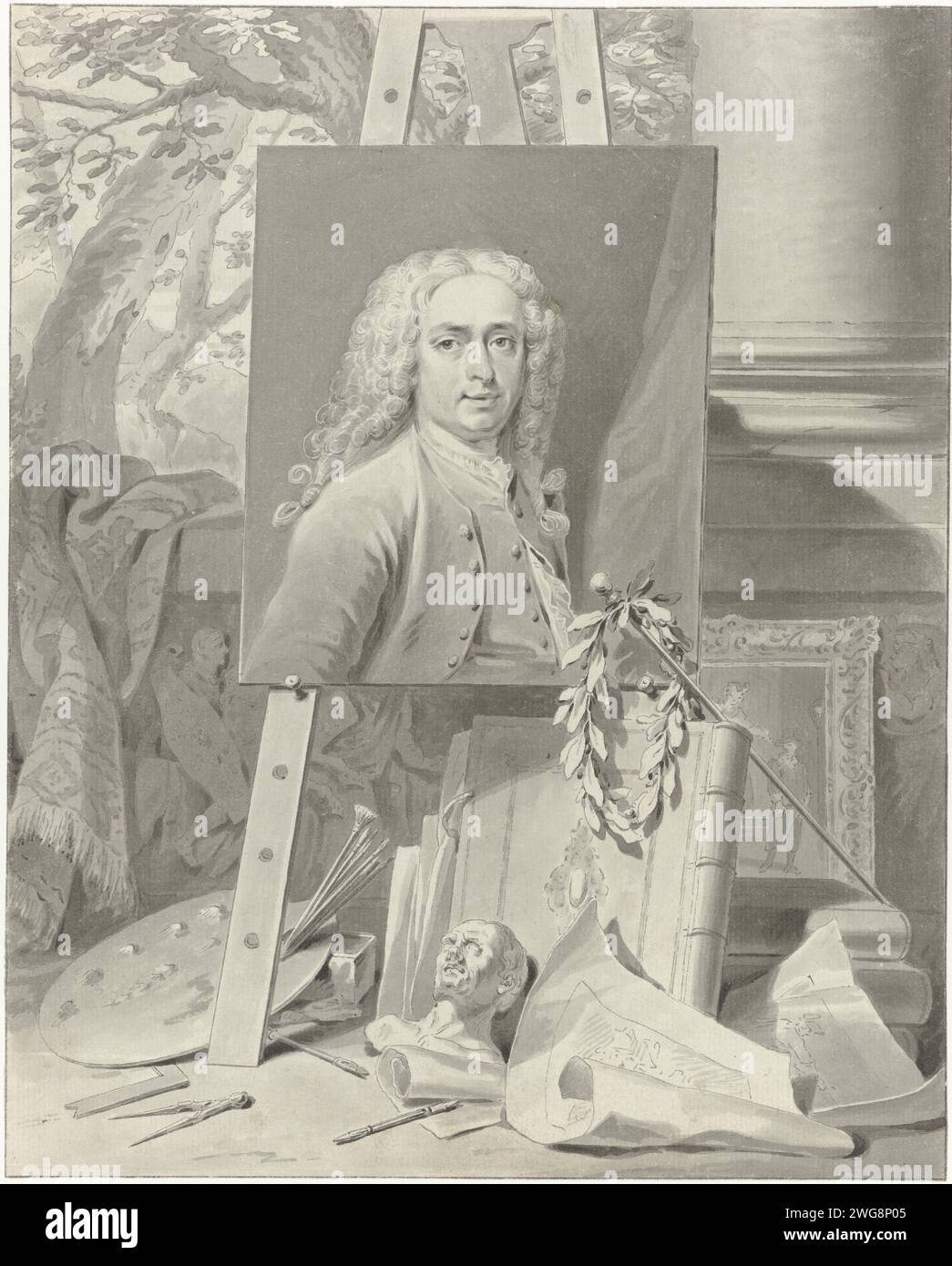 Portrait of Cornelis Troost, Jacobus Buys, After Cornelis Troost, 1766 ...