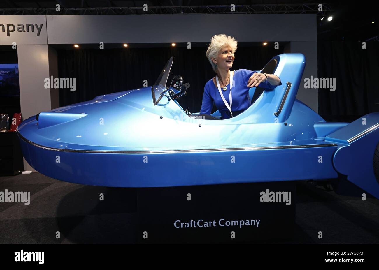 Anna Maria Corazza Bildt, Politician, photographed in a Craft cart eco ...