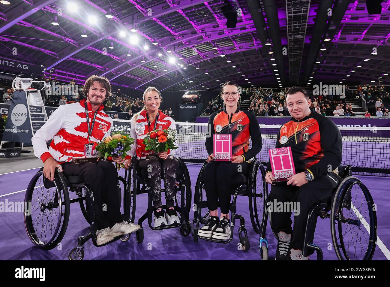 Linz, Upper Austria, Austria. 3rd Feb, 2024. Tina Pesendorfer (AUT ...