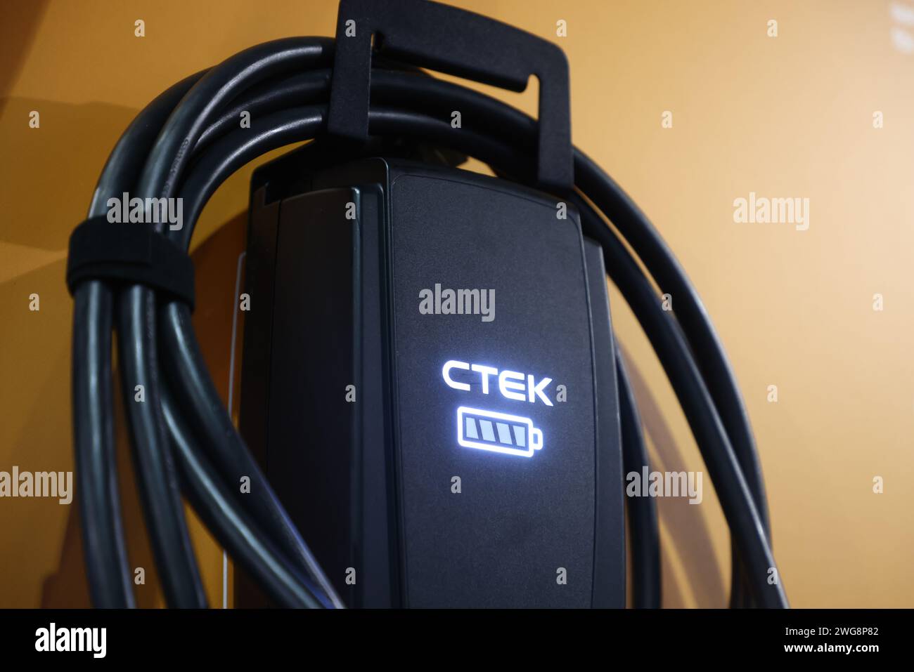 CTEK logo during Friday's press screening during Europe's largest ...