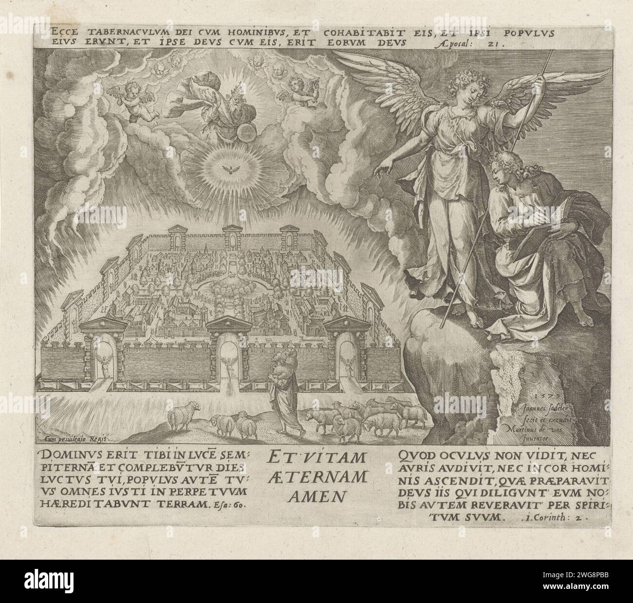 John Sees The New Jerusalem And Eternal Life Amen Johann Sadeler john-sees-the-new-jerusalem-and-eternal-life-amen-johann-sadeler