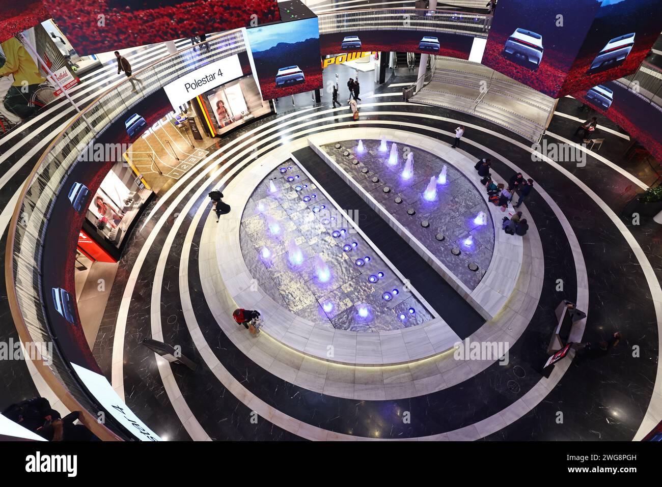 Interior picture, Westfield Mall of Scandinavia, Stockholm, Sweden ...