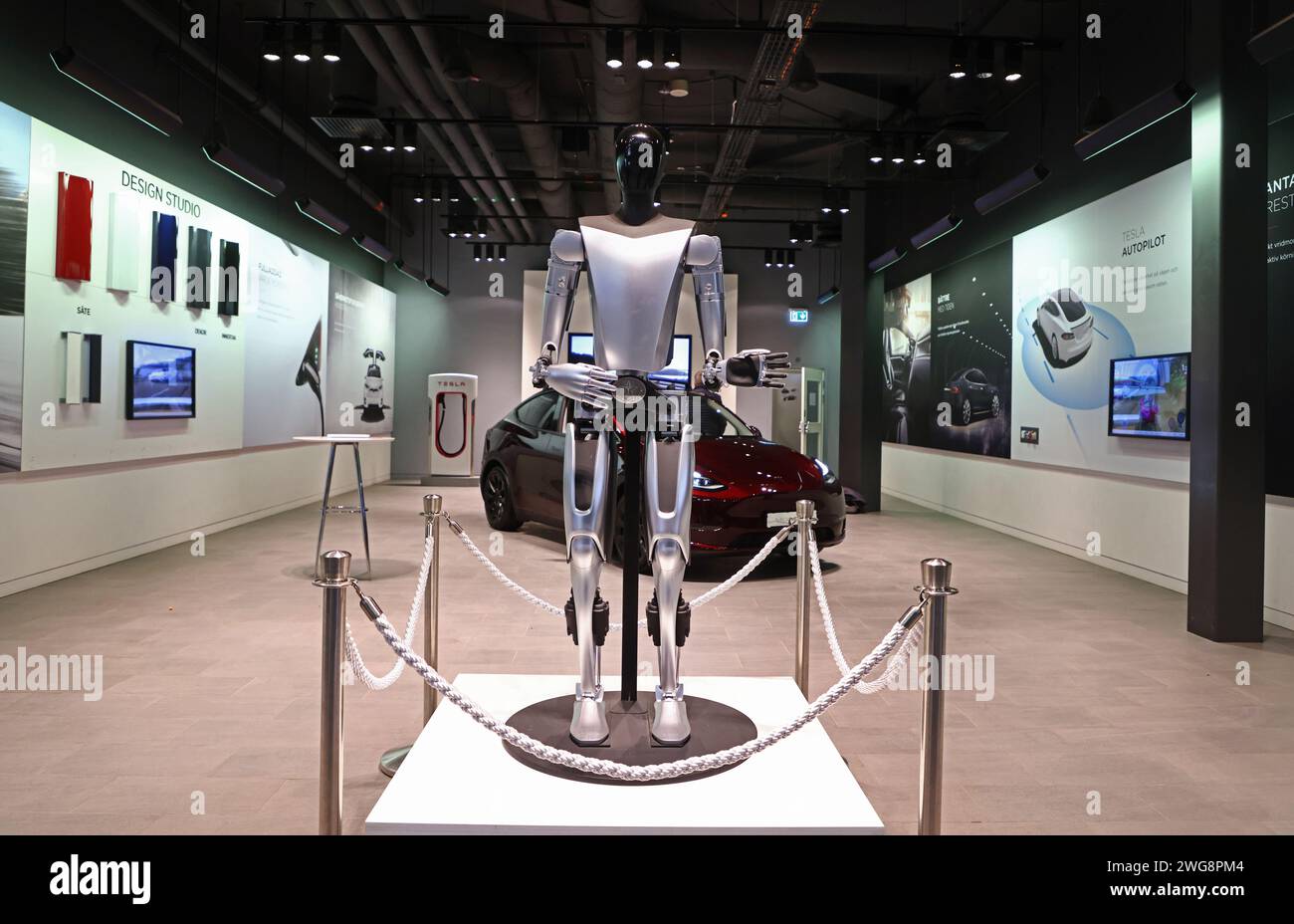 Tesla design studio, Westfield Mall of Scandinavia, Stockholm, Sweden ...