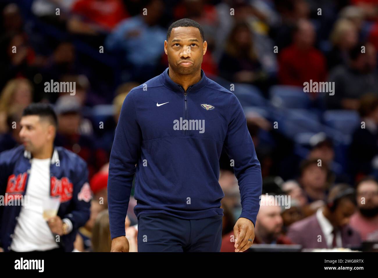 New Orleans Pelicans head coach Willie Green in the first half of an ...