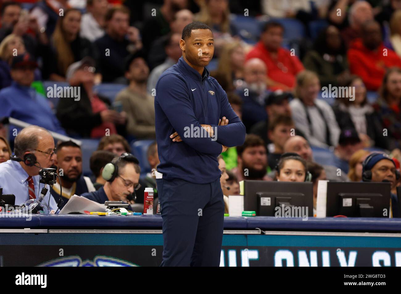 New Orleans Pelicans head coach Willie Green in the second half of an ...