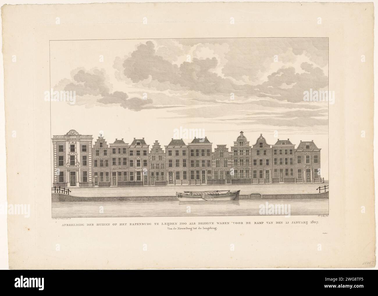 Image of the houses on the Rapenburg in Leijden Zoo as they were for ...