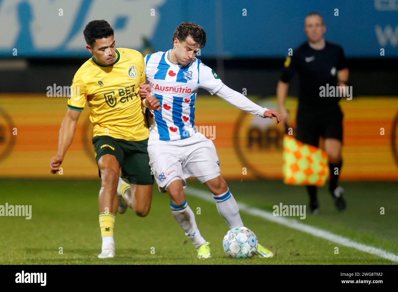 Sittard, Netherlands. 3rd Feb, 2024. SITTARD, NETHERLANDS - FEBRUARY 3 : Ragnar Oratmangoen of ...