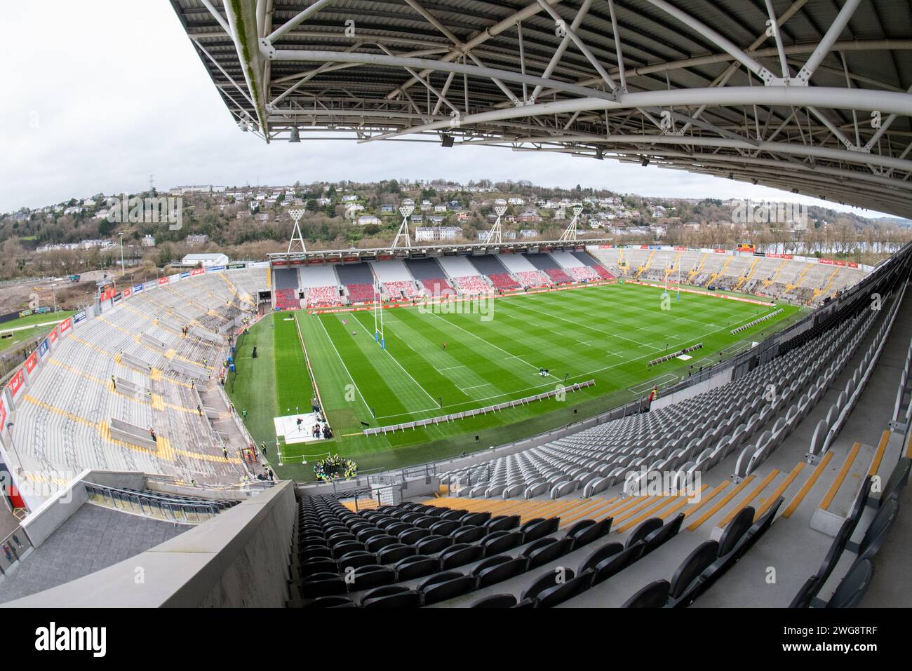 A general view of the Pairc Ui Chaoimh stadium prior the test match ...
