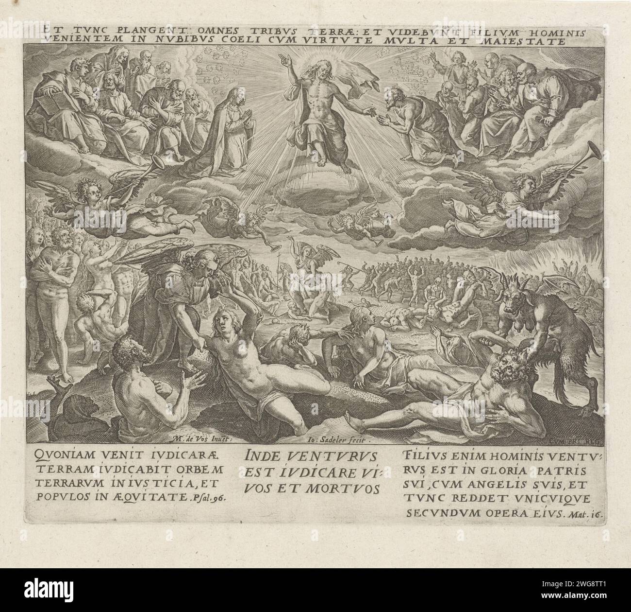 Last judgment: "Hence he will come and judge the living and the dead ...