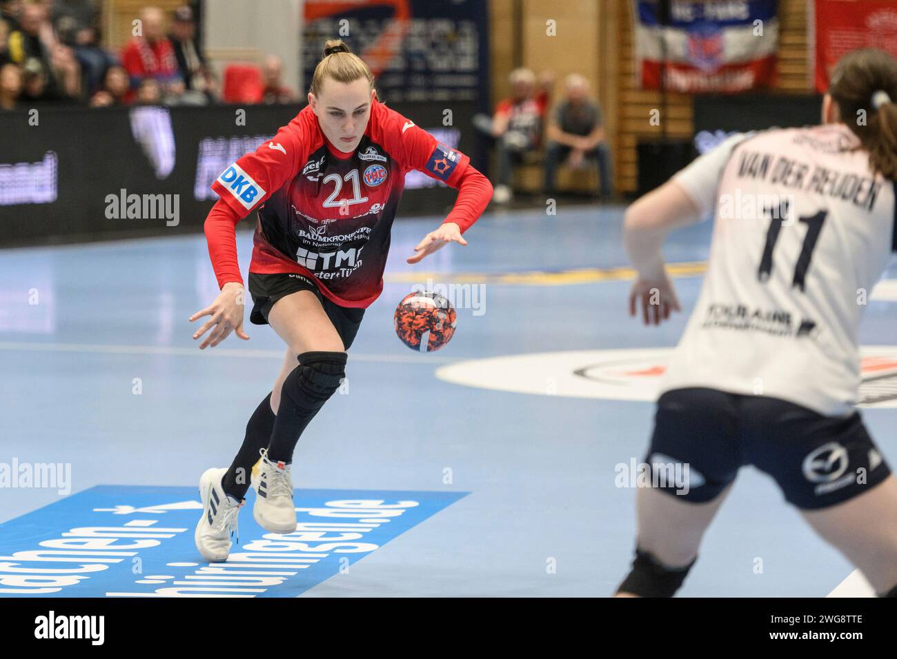 Bad Langensalza, Deutschland. 03rd Feb, 2024. Annika Lott (RL ...