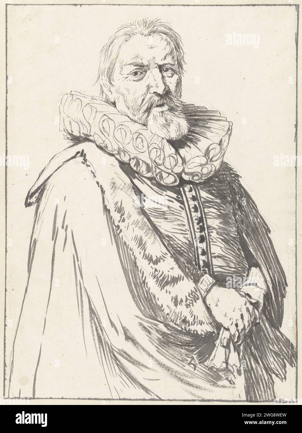 Portrait of Pieter Jacobsz. Olycan, Wybrand Hendriks, After Frans Hales ...