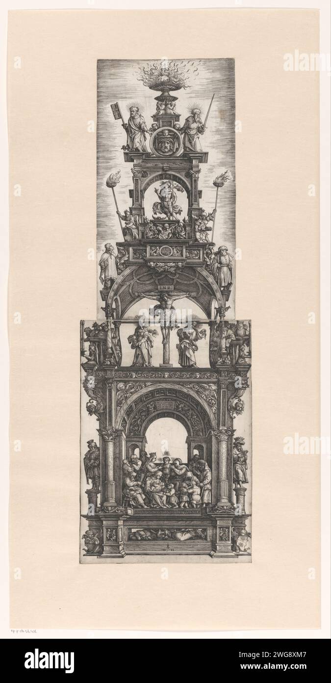 Tabernacle with birth, resurrection and the crucifixion of Christ ...