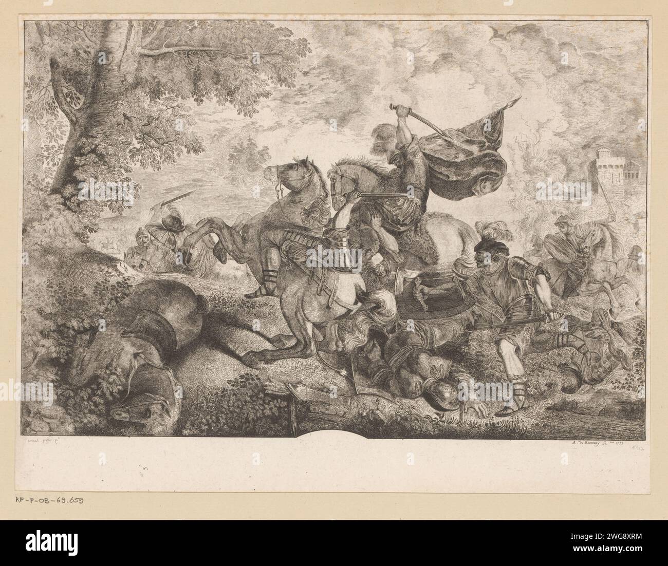 Battleweel, Antoine de Marcenay de Ghuy, after Joseph PARROCLE, 1755 ...