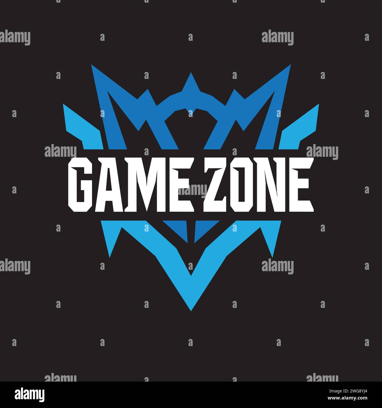 Game Logo Design. Gaming Mascot Vector Stock Vector Image & Art - Alamy