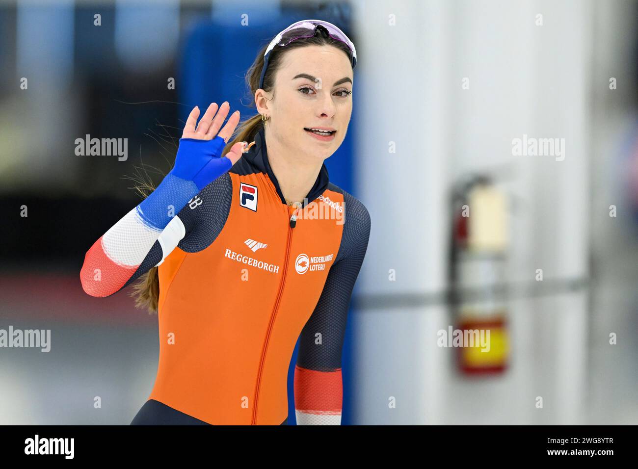 Quebec, Canada. 3rd Feb, 2024. QUEBEC, CANADA - FEBRUARY 3: Femke Kok ...