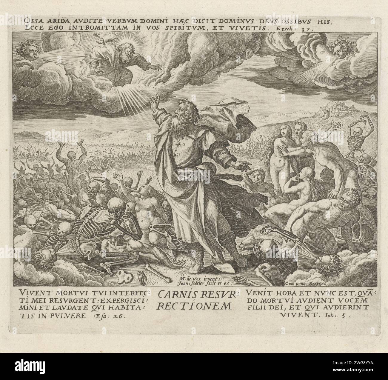 Visioen van Ezekiel over the valley of bones: the resurrection of the ...