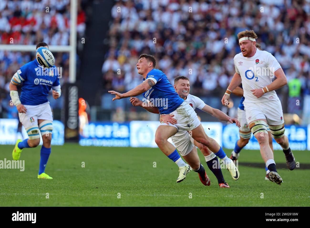 Rome, Italy. 03rd Feb, 2024. Rome, Italy 03.02.2024:Fraser Dingwall ...