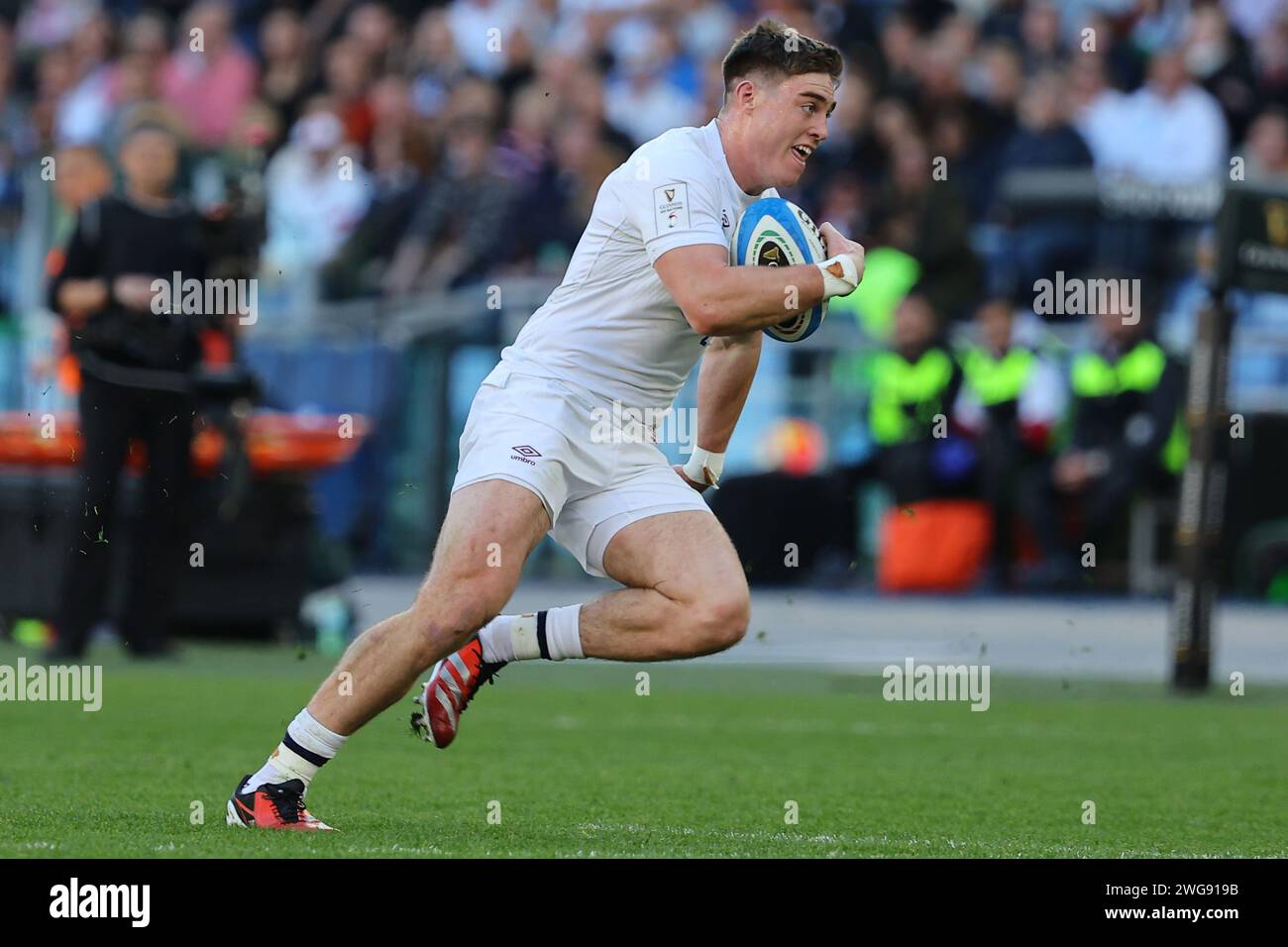 Rome, Italy. 03rd Feb, 2024. Rome, Italy 03.02.2024: Tommy Freeman (ENG ...