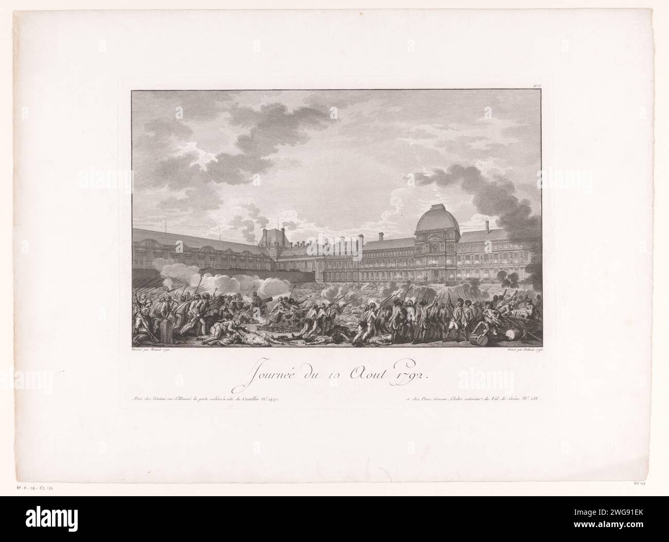 Storming of the Tuileries, Isidore Stanislas Henri Helman, After ...