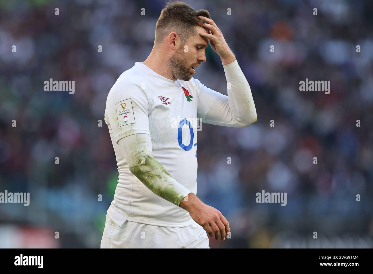 Rome, Italy. 03rd Feb, 2024. Rome, Italy 03.02.2024: Henry Slade (ENG ...