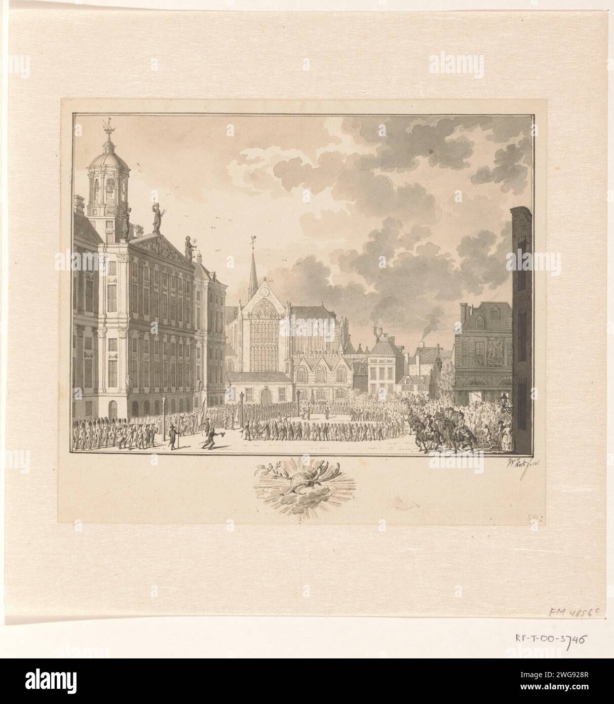 Appointment of two new mayors in Amsterdam, 1787, Willem Kok, 1787 ...