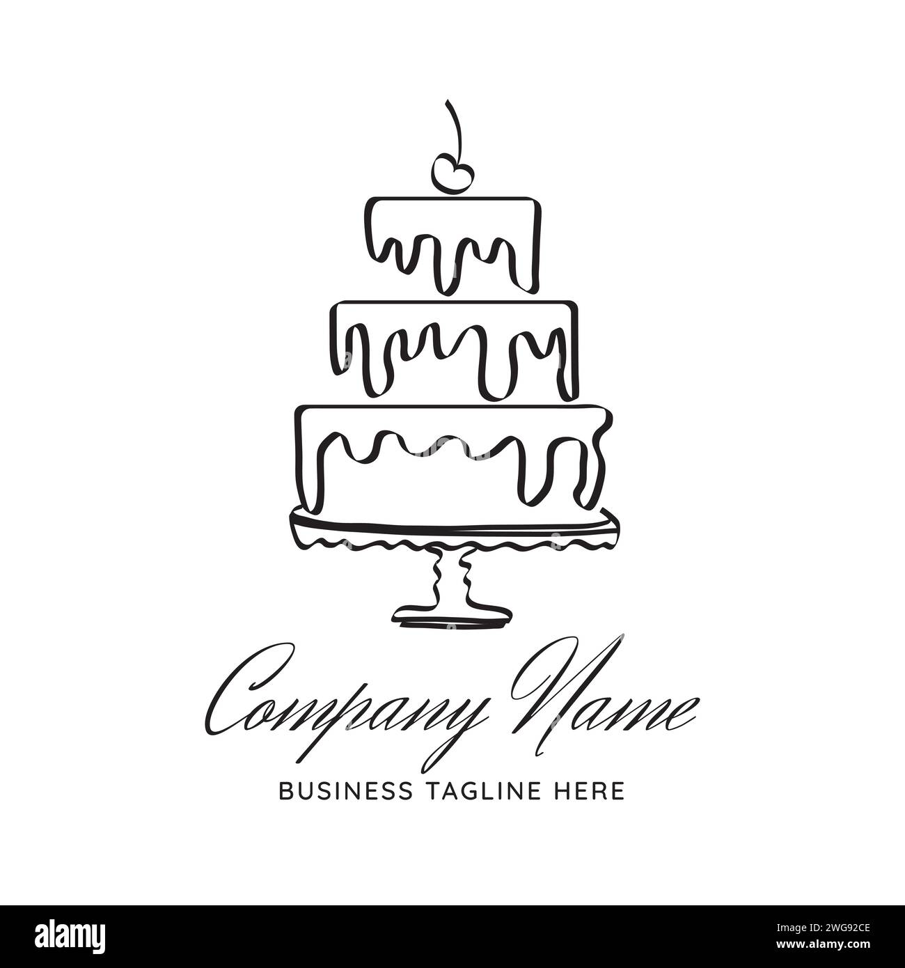 Abstract Cake Logo Cake Art Logo Design :: Behance