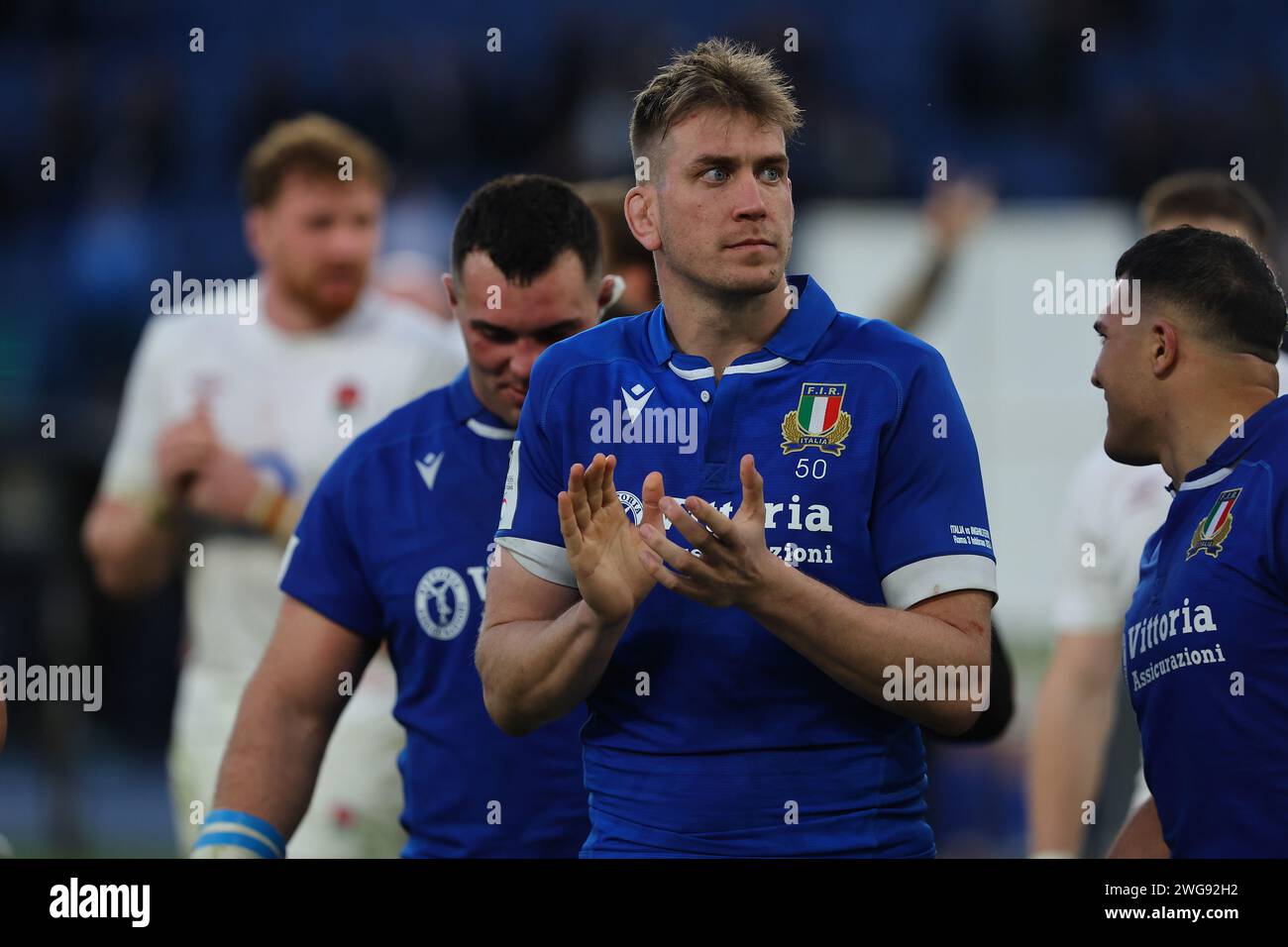 Rome, Italy. 03rd Feb, 2024. Rome, Italy 03.02.2024: Federico Ruzza ...
