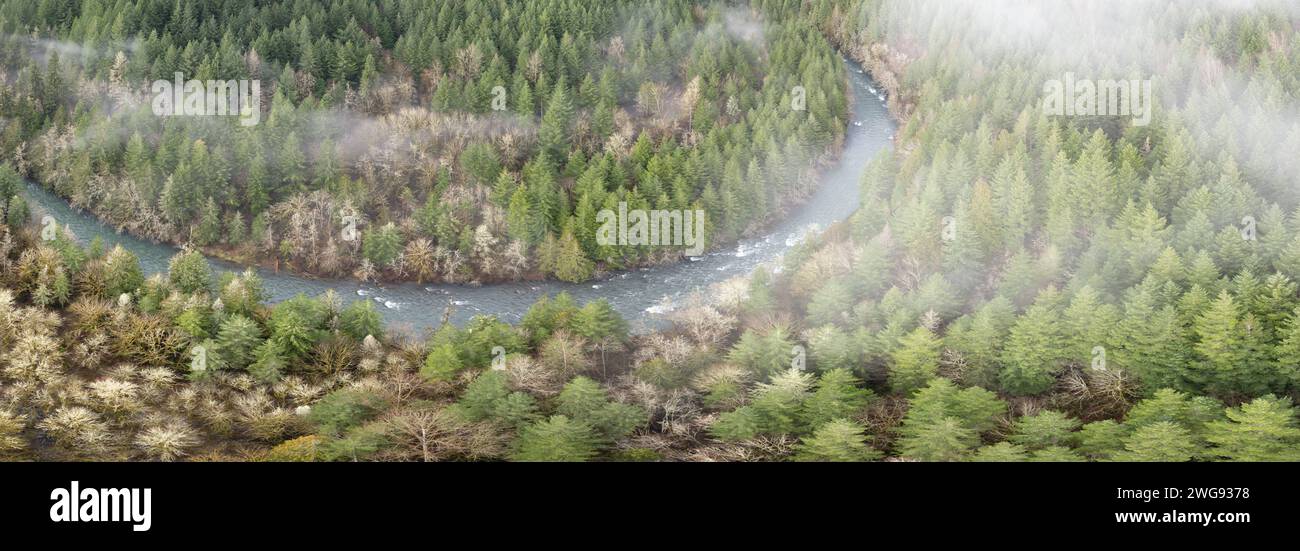 South of Portland, Oregon, the Molalla River flows through Molalla ...