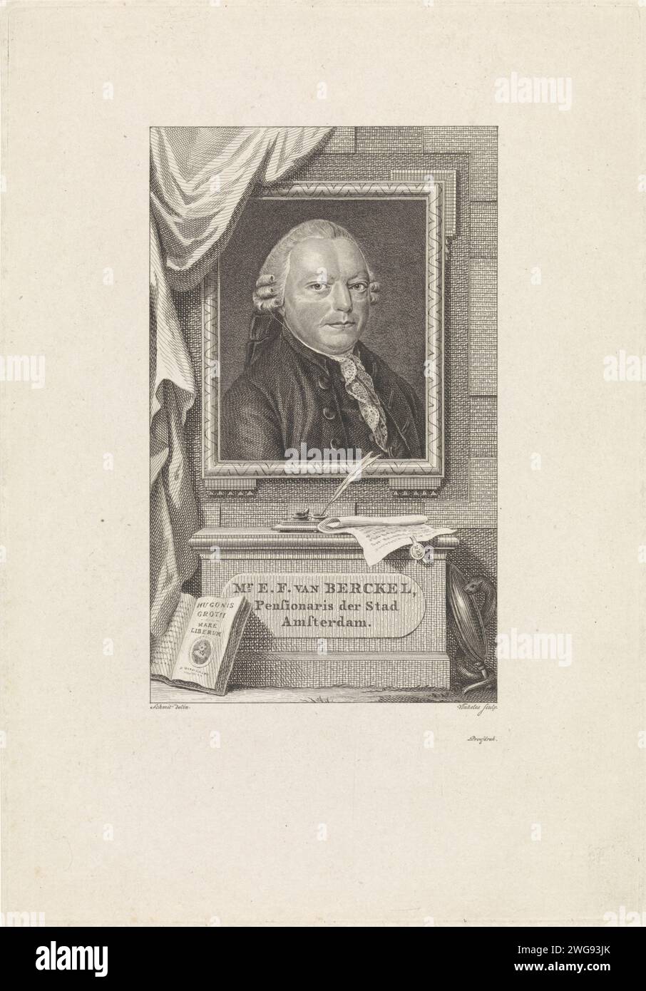 Portrait of engelbert francois van berckel hi-res stock photography and ...