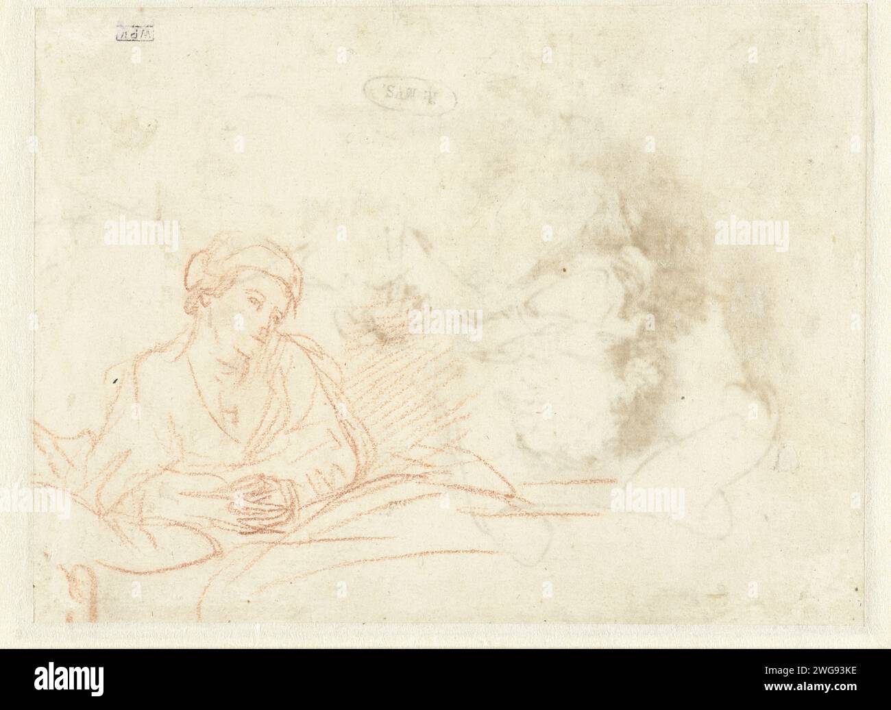 Rembrandt saskia drawing hi-res stock photography and images - Alamy