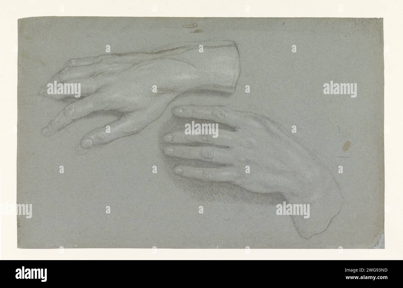 Two Studies of Hands, Anthony Van Dyck (Attributed To), 1610 - 1641 ...