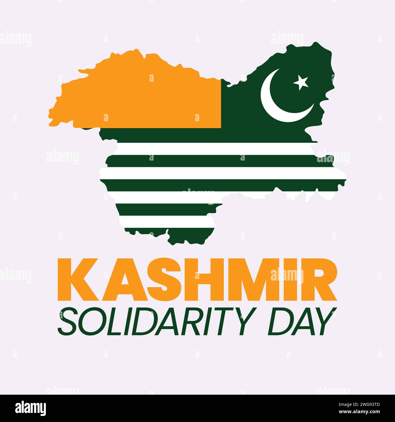 Poster about kashmir day hi-res stock photography and images - Alamy