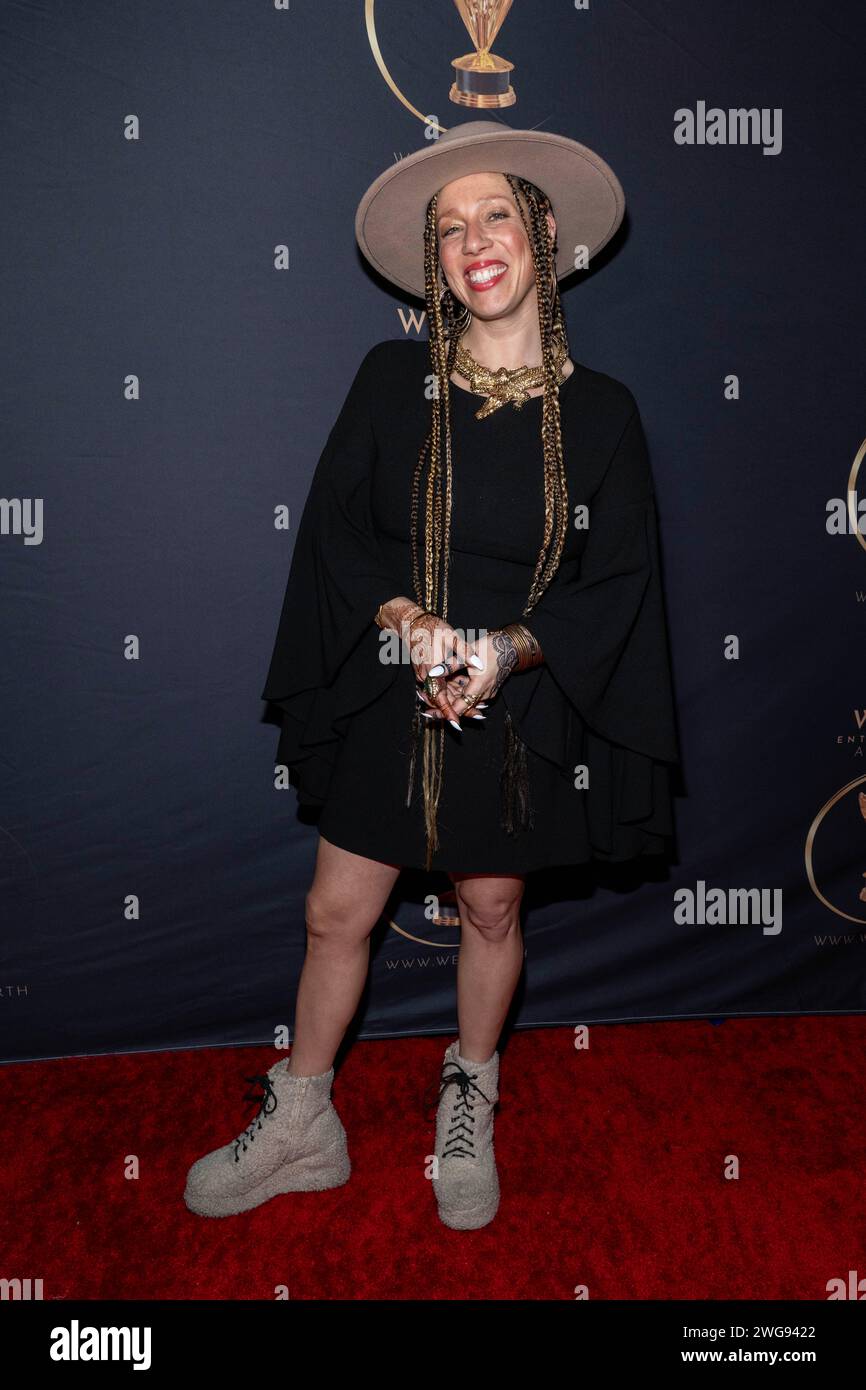 Hollywood, USA. 02nd Feb, 2024. RandB Vocalist Shylah Ray attends 2024 ...