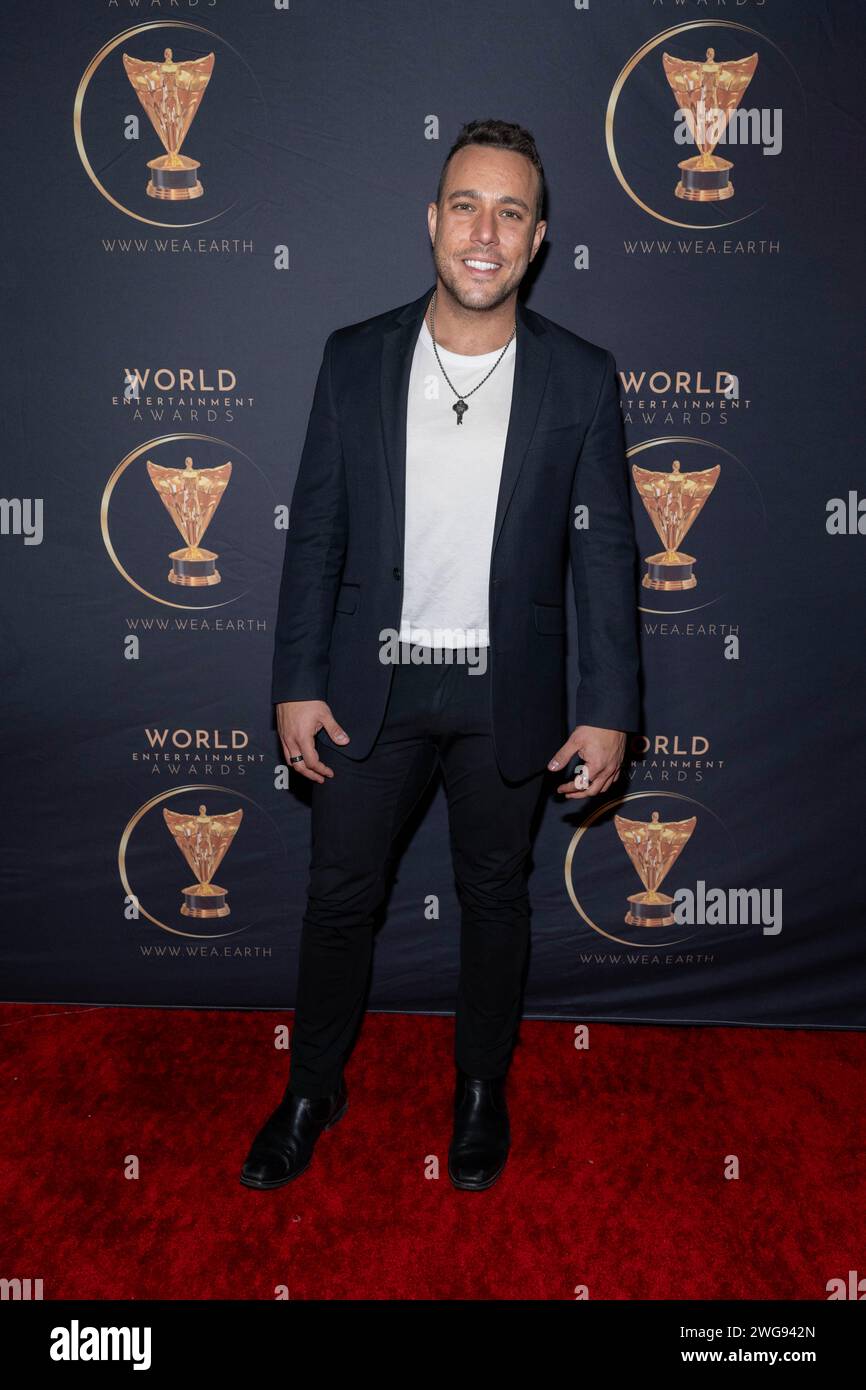 Hollywood, USA. 02nd Feb, 2024. Actor Lucas Lockwood attends 2024 World ...