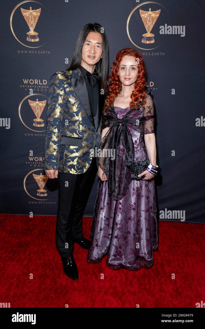 Hollywood, USA. 02nd Feb, 2024. Musicians Kento and Ana Masuba attends ...