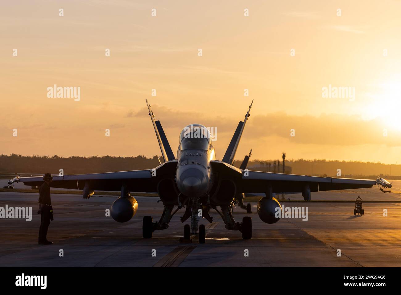 U.S. Marine Corps Cpl. Tyler Hunt, a fixed-wing aircraft mechanic with ...