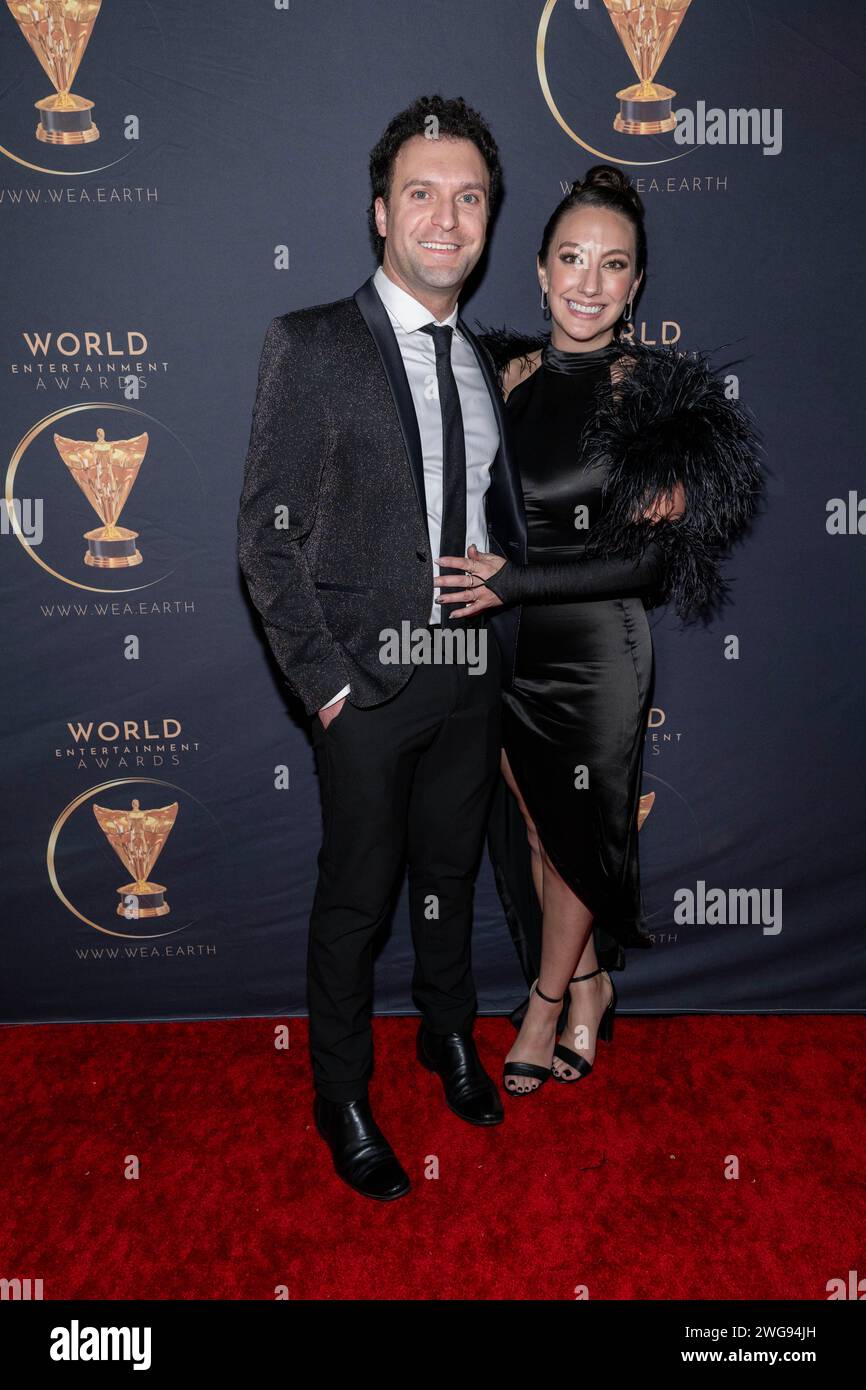 Hollywood, USA. 02nd Feb, 2024. Musical artist Jamie Alimorad, Manager ...